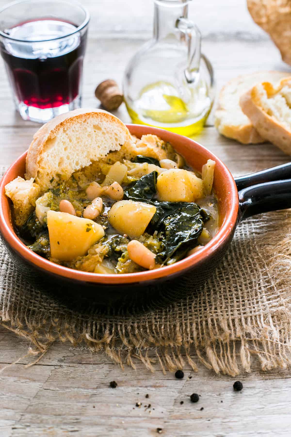 Tuscan Ribollita, the authentic recipe.