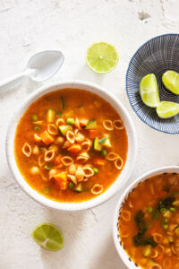 Sopa De Conchas (Mexican Shell Soup)
