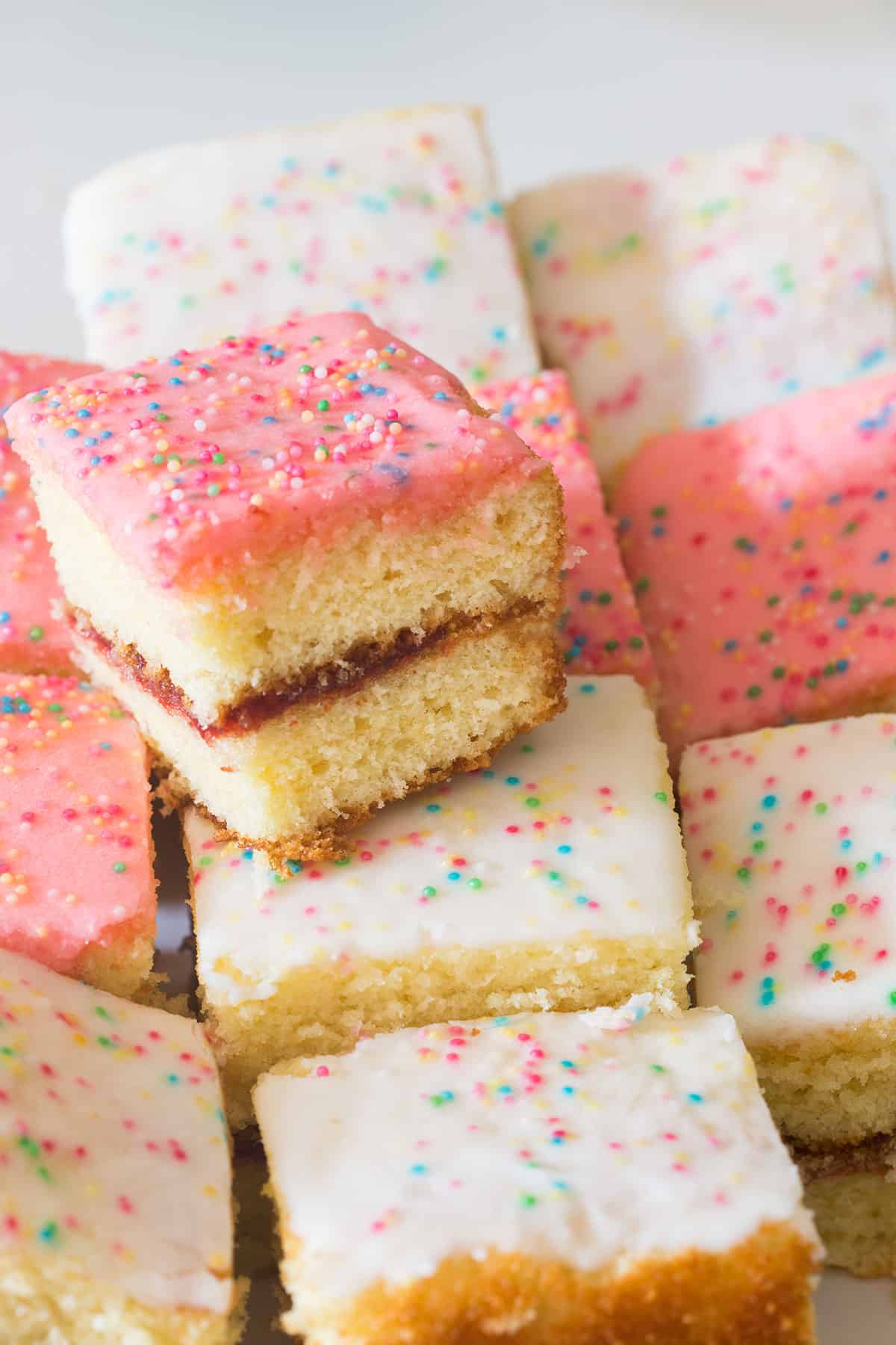 Cortadillos (Mexican Pink Cake)