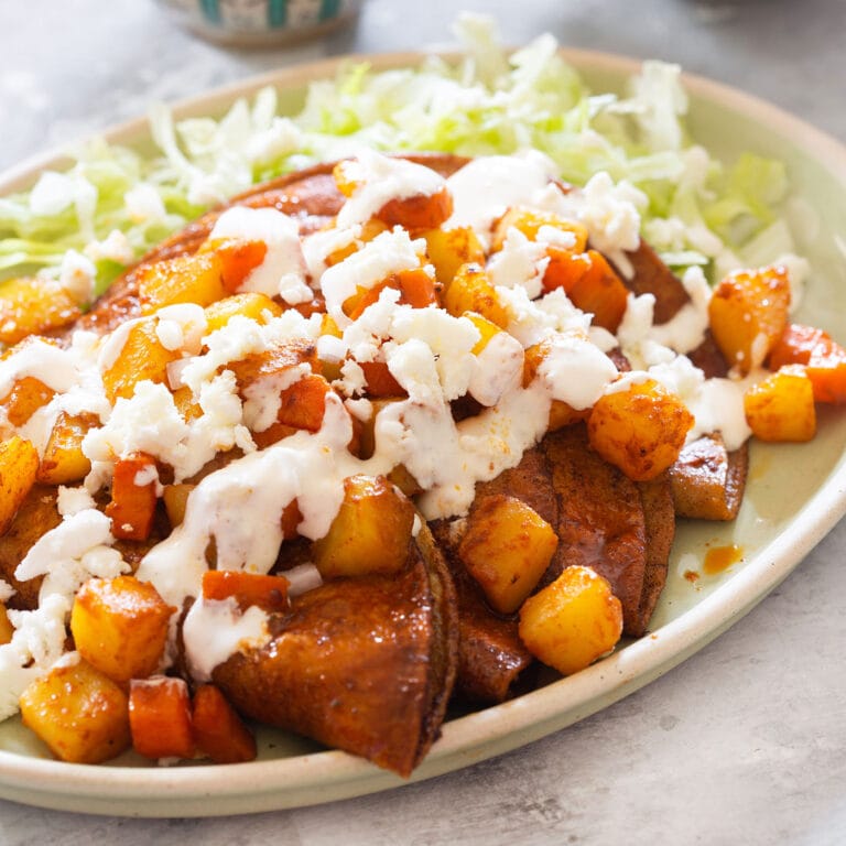 Flat Enchiladas Sonorenses