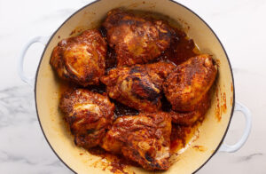 Mexican Adobo Chicken With Potatoes