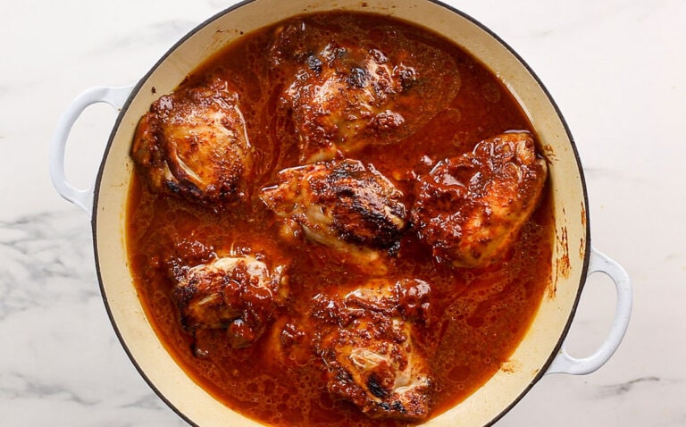 Mexican Adobo Chicken With Potatoes