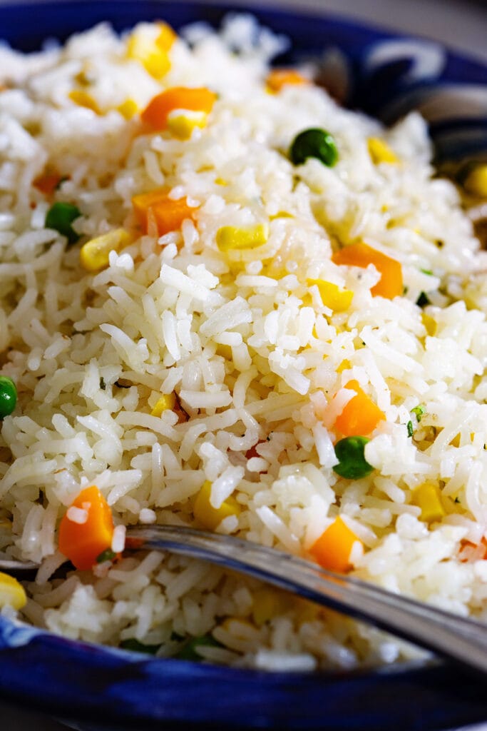 Mexican White Rice (Arroz Blanco Primavera)
