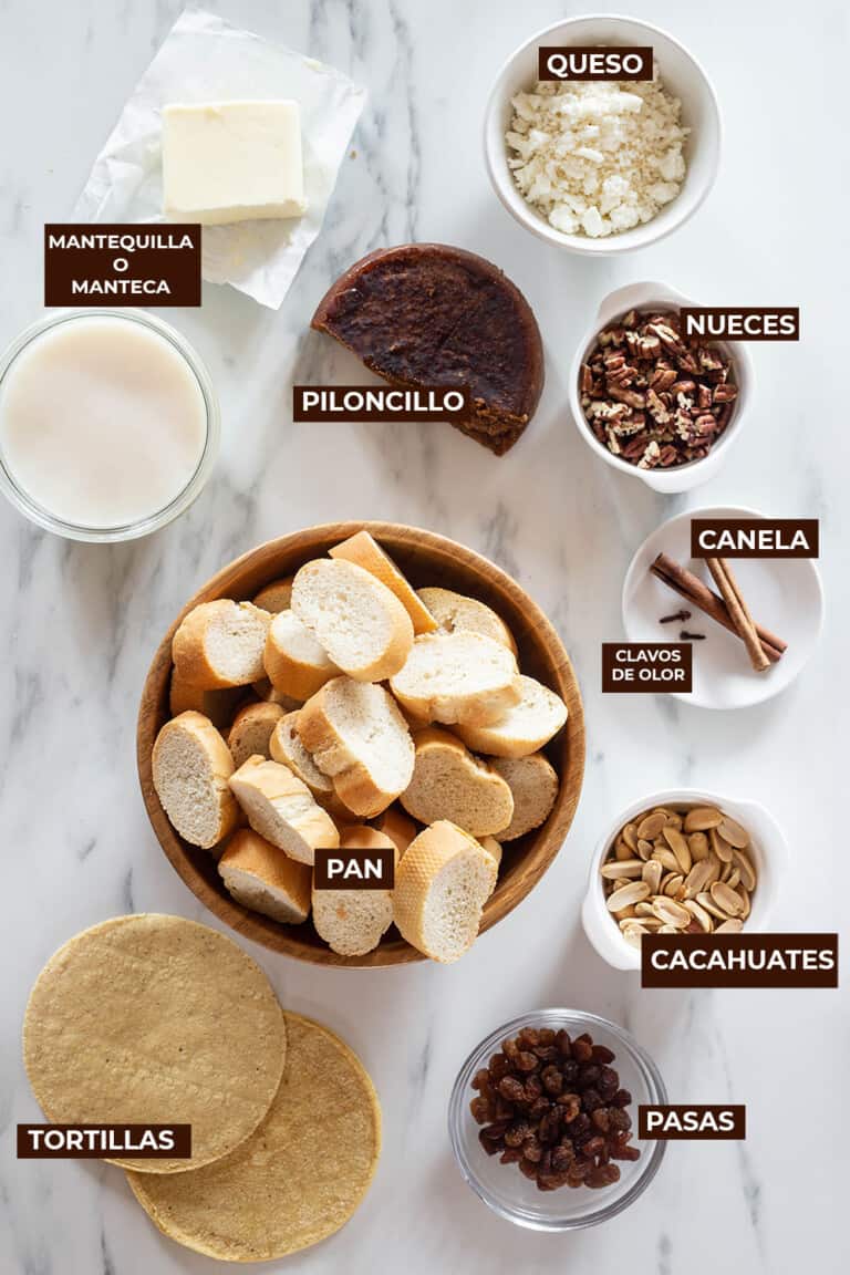 Capirotada Receta Mexicana