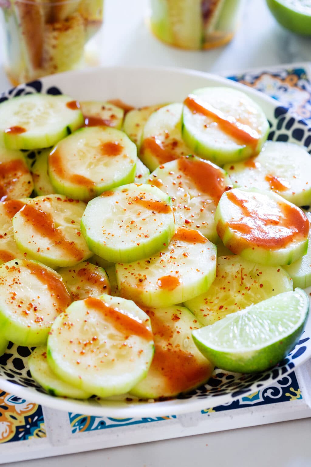 Mexican Cucumber Snack (pepinos con chile)