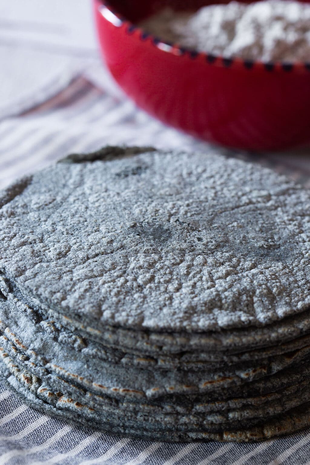 Tortillas de Maíz Azul