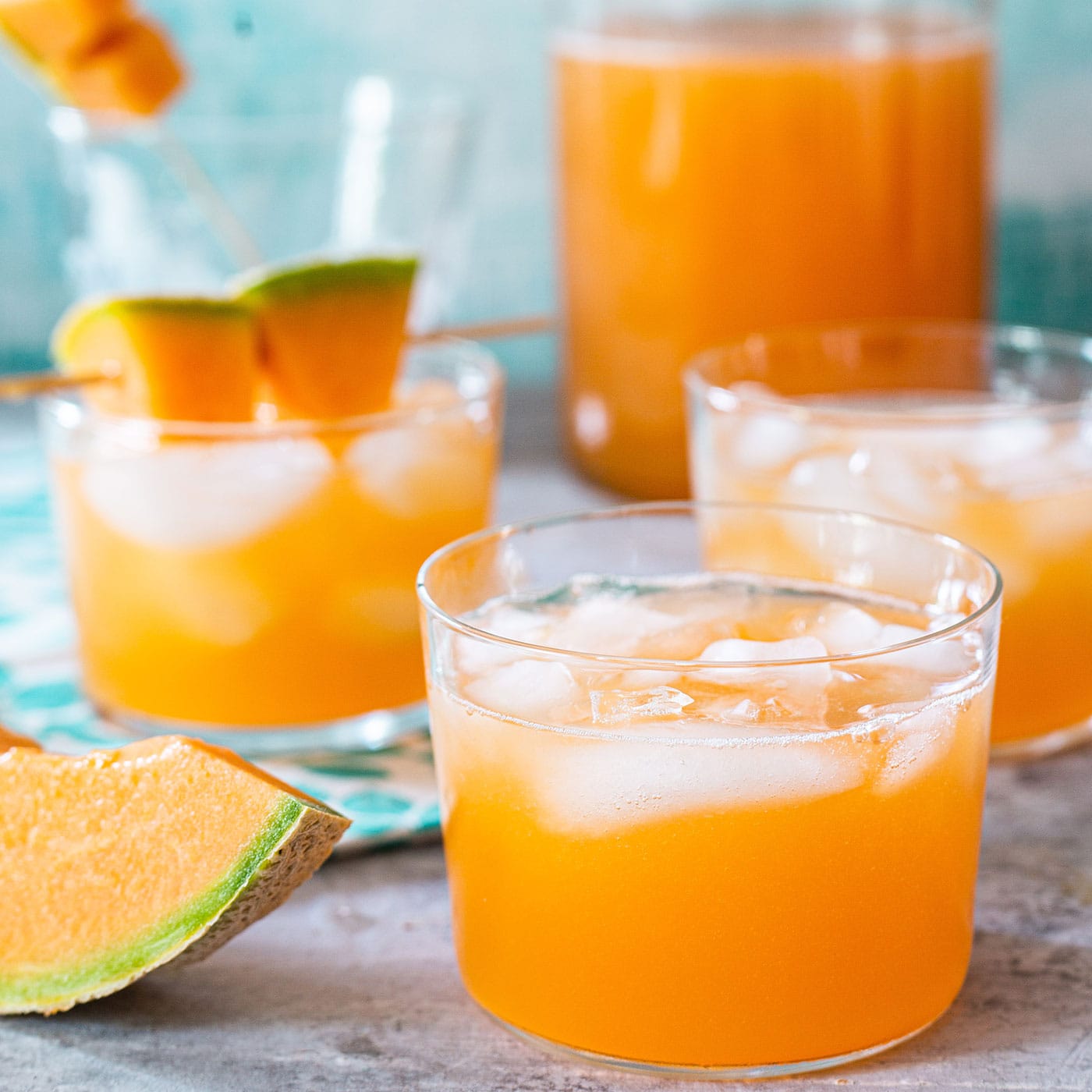 Agua de Melon - Ready in 10 minutes! - Maricruz Avalos Kitchen Blog
