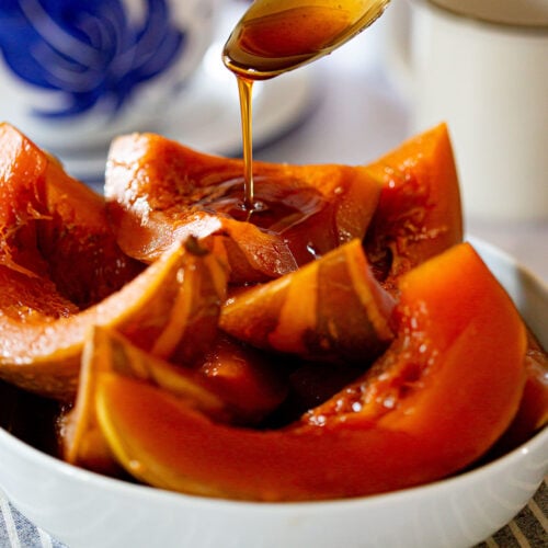 Mexican Candied Pumpkin (calabaza en tacha)