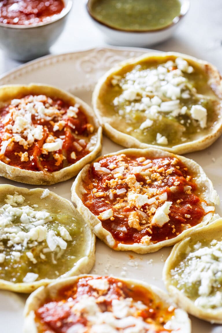 Authentic Picaditas Mexicanas