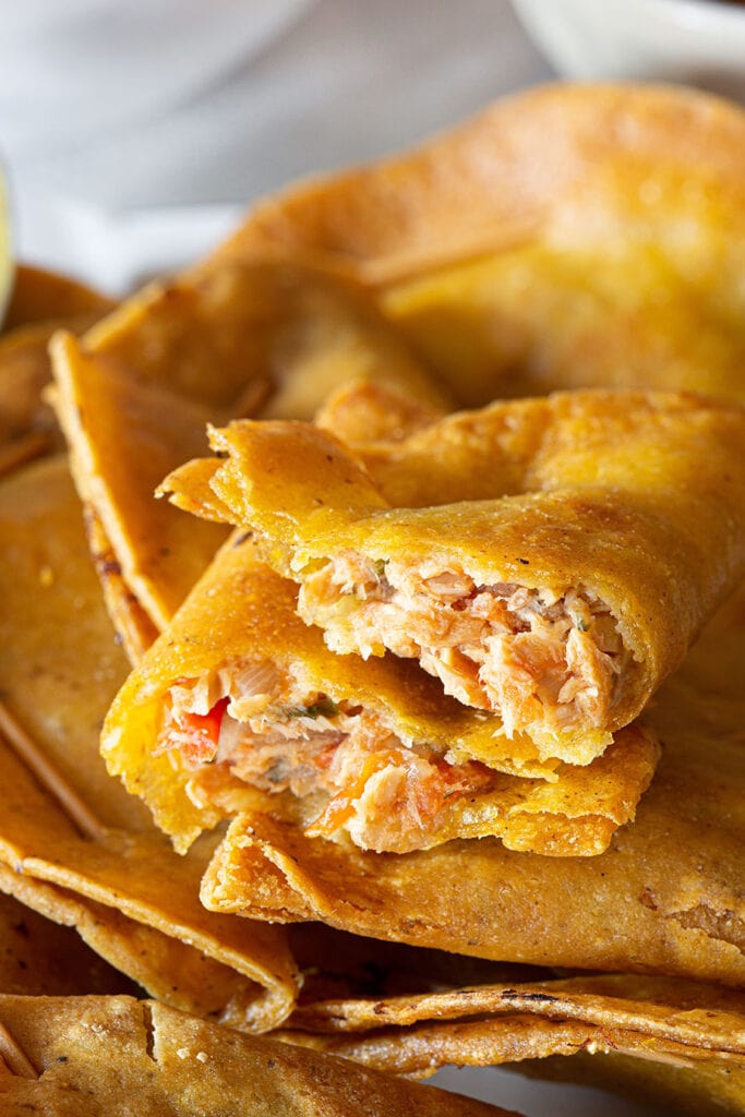 Pescadillas Recipe (Crispy Tuna Tacos)
