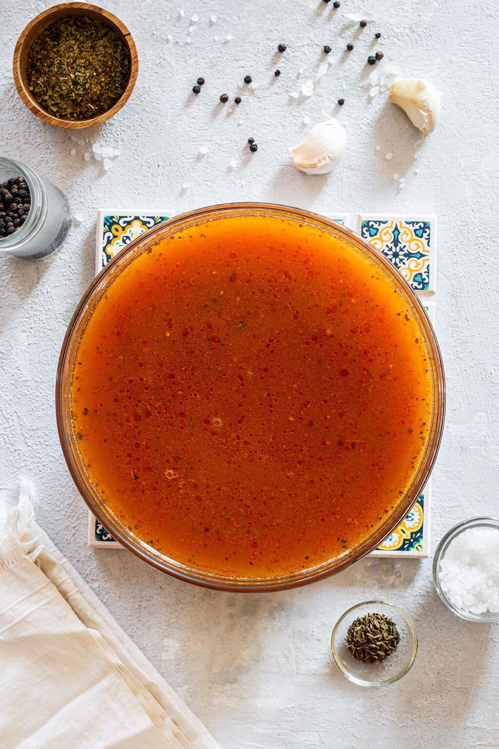 Consome (for tacos, sopes, & tostadas)
