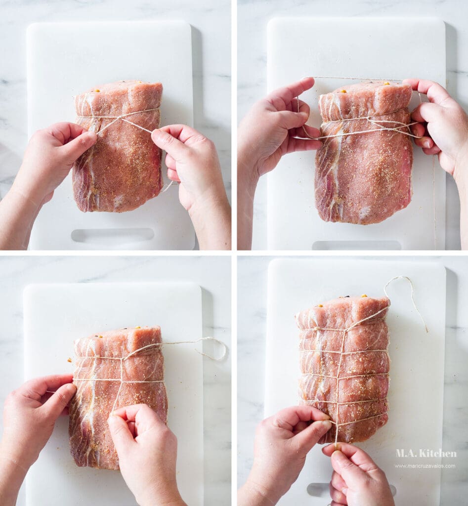 Lomo Mechado: Mexican roast pork with prunes