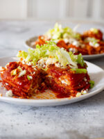 Flat Enchiladas Sonorenses