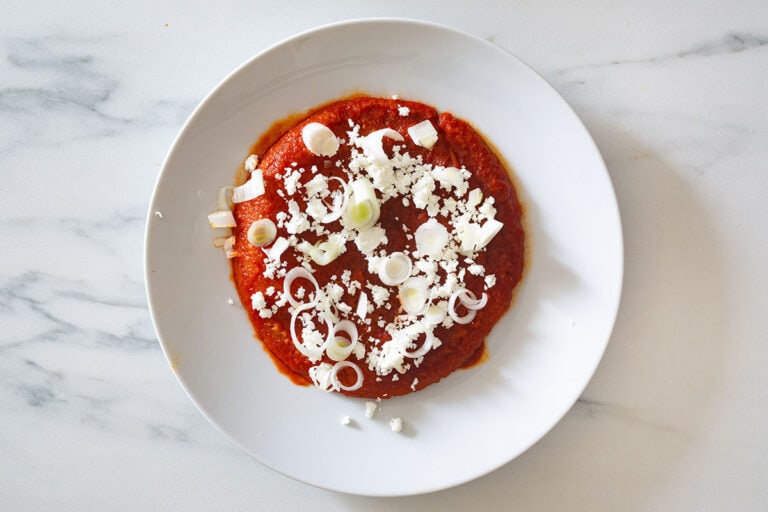 Flat Enchiladas Sonorenses