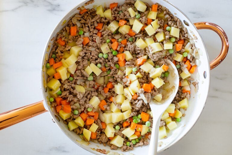 Tostadas de Picadillo