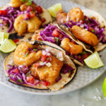 Tacos de Camarón (Mexican shrimp tacos)