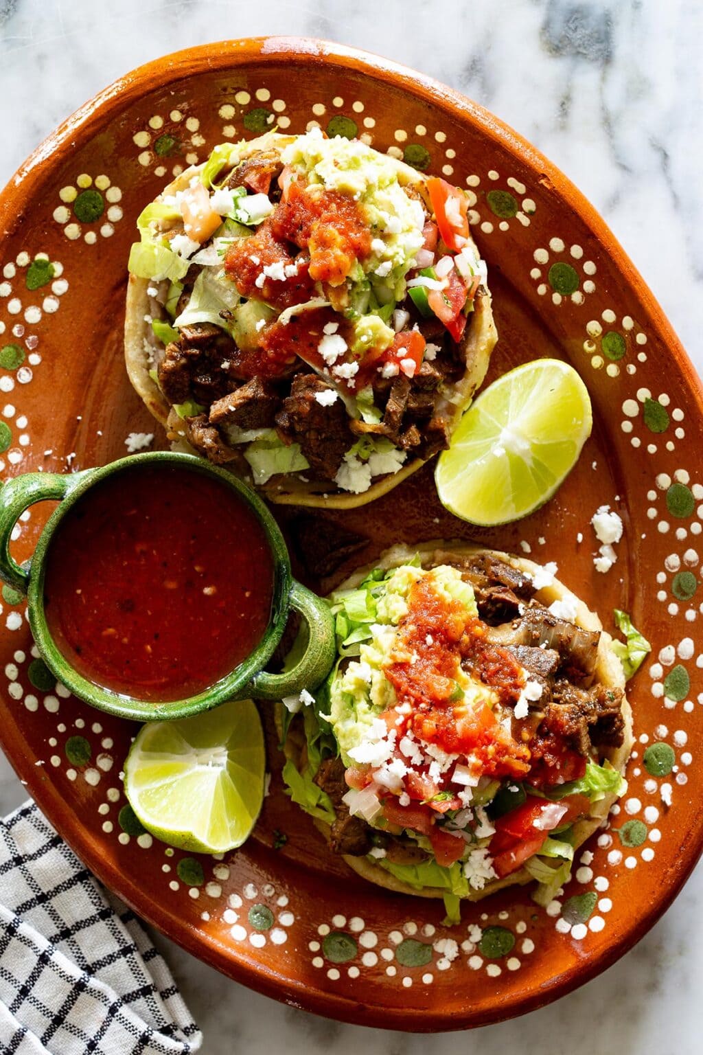 Sopes de Asada