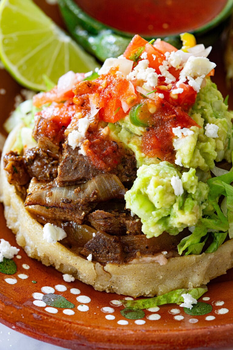Sopes de Asada