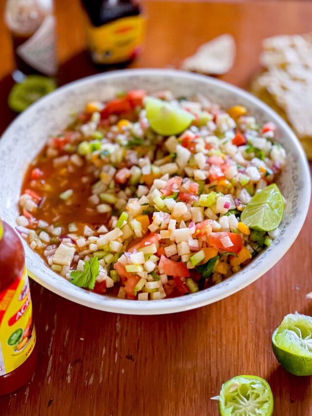 Ceviche de Jicama
