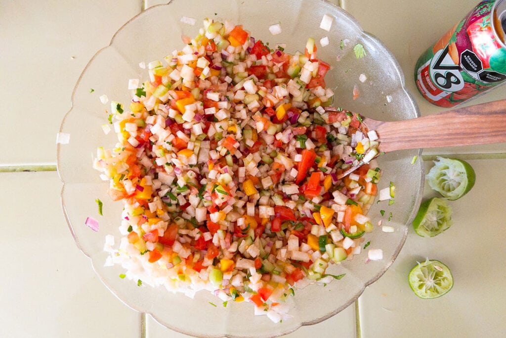 Ceviche de Jicama