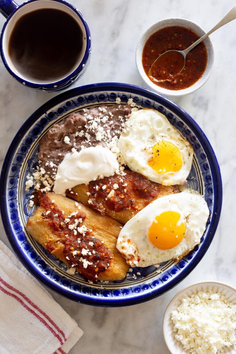 Leftovers Breakfast Tamales