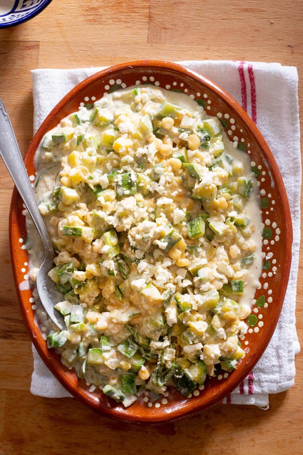 Calabacitas con Crema