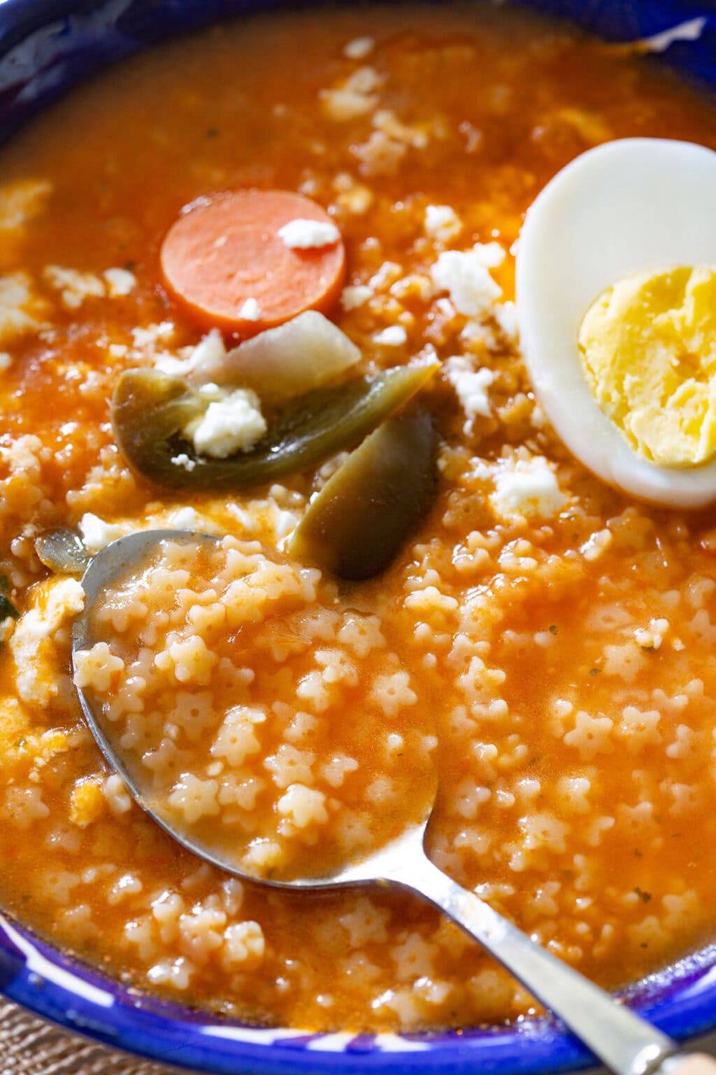 Sopa de Estrellitas (Mexican Star Soup)